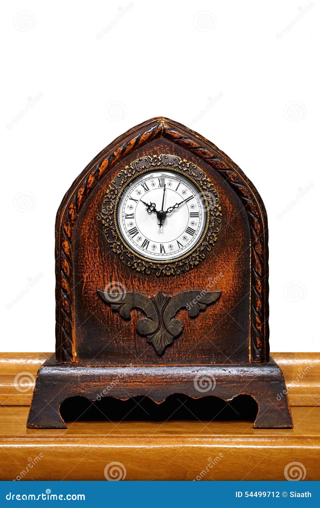 Reloj de tabla antiguo foto de archivo. Imagen de medieval - 54499712