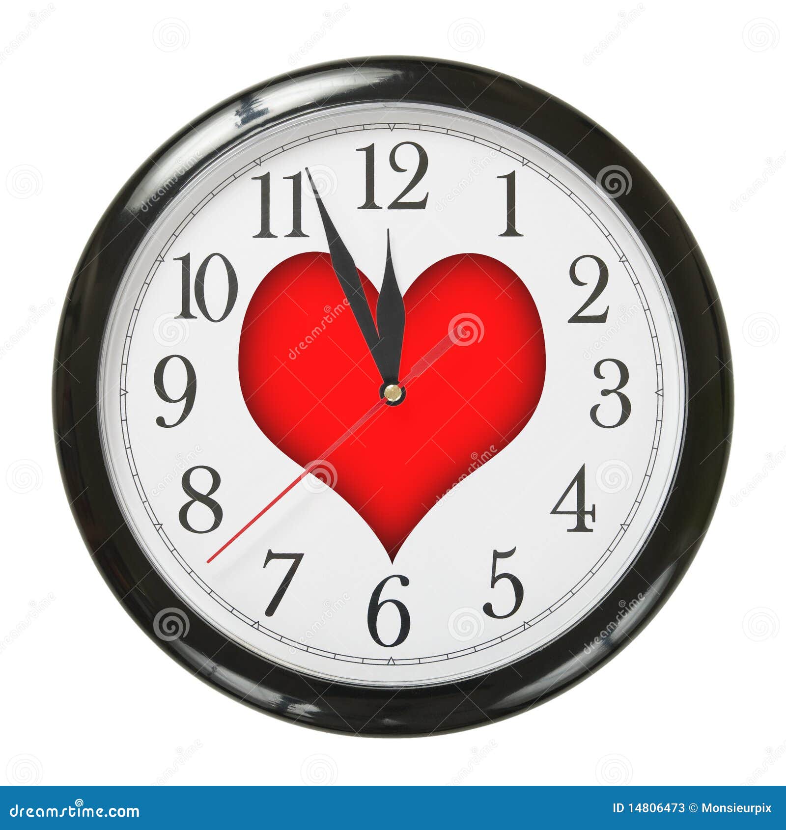 Reloj del amor imagen de archivo. Imagen de forma, countdown - 14806473