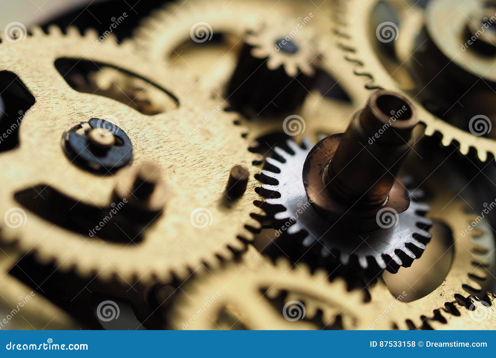 Reloj del engranaje foto de archivo. Imagen de vendimia - 87533158