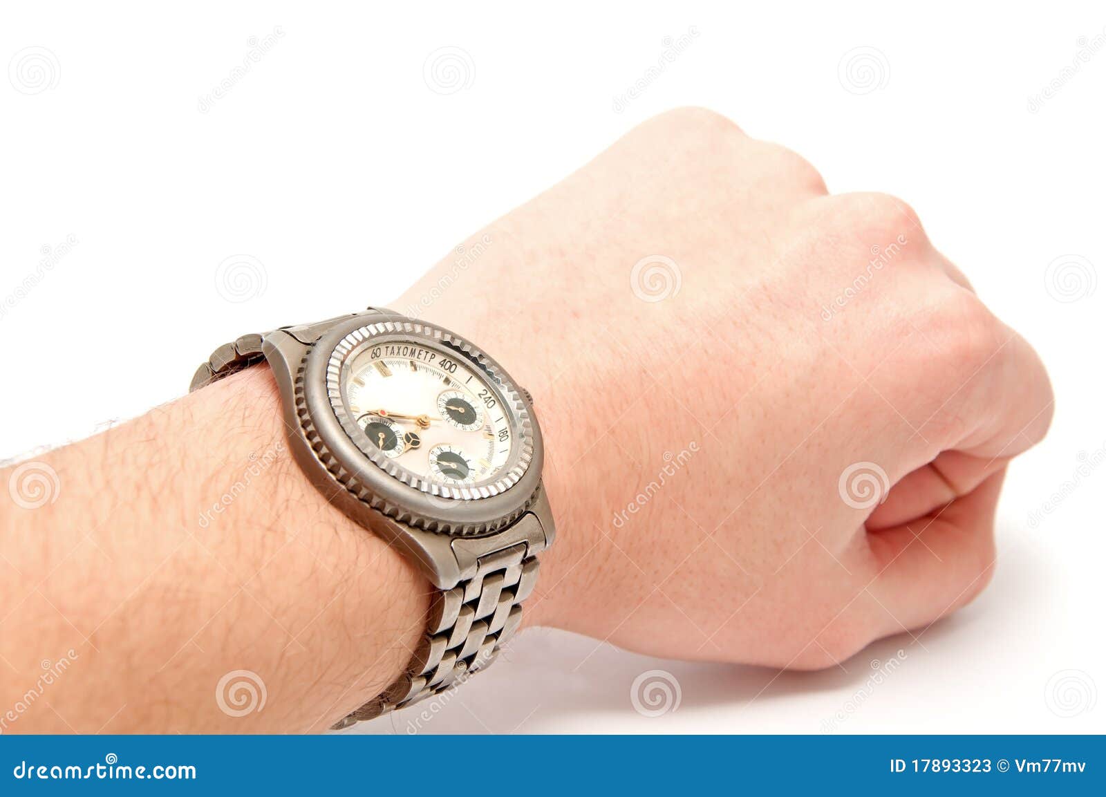 Reloj en la mano imagen de archivo. Imagen de concepto - 17893323