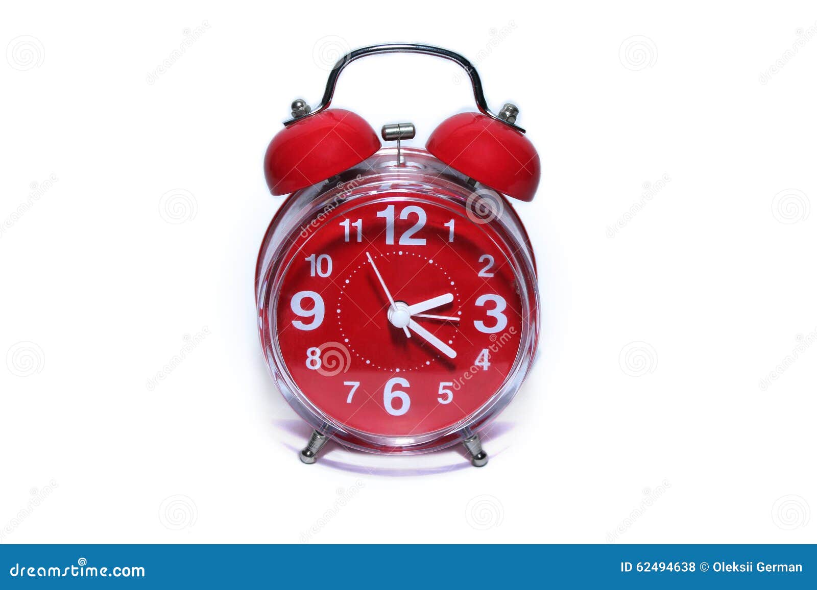 Reloj rojo foto de archivo. Imagen de hora, reloj, arte - 62494638