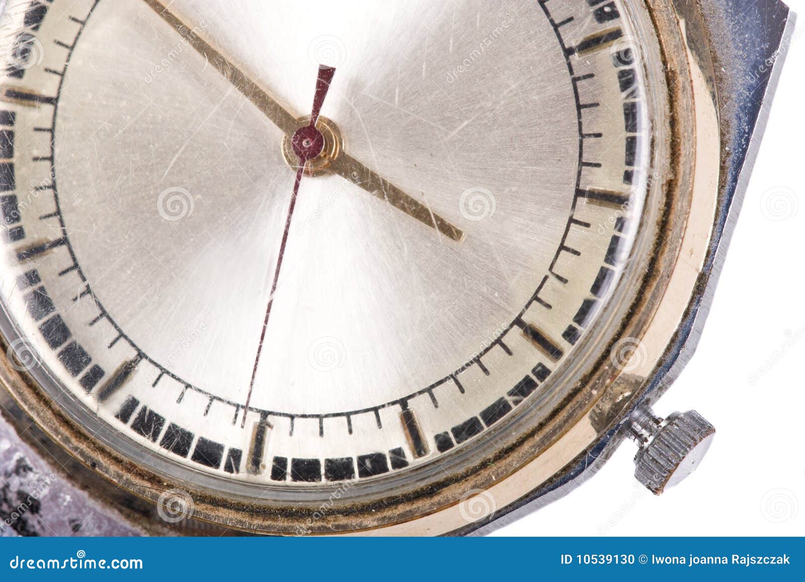 Reloj viejo foto de archivo. Imagen de vida, aislado - 10539130