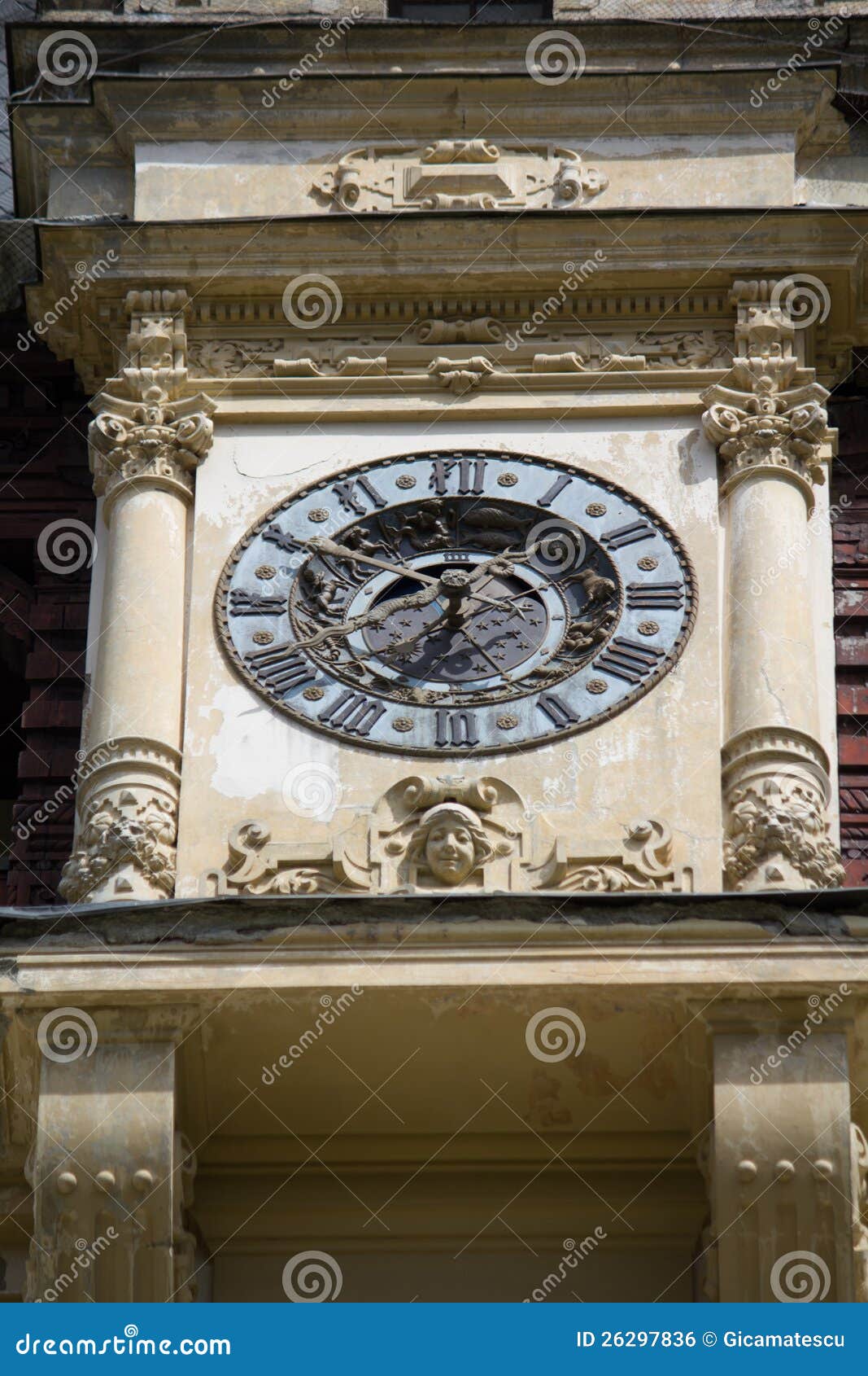 Reloj viejo foto de archivo. Imagen de reloj, antigüedades - 26297836