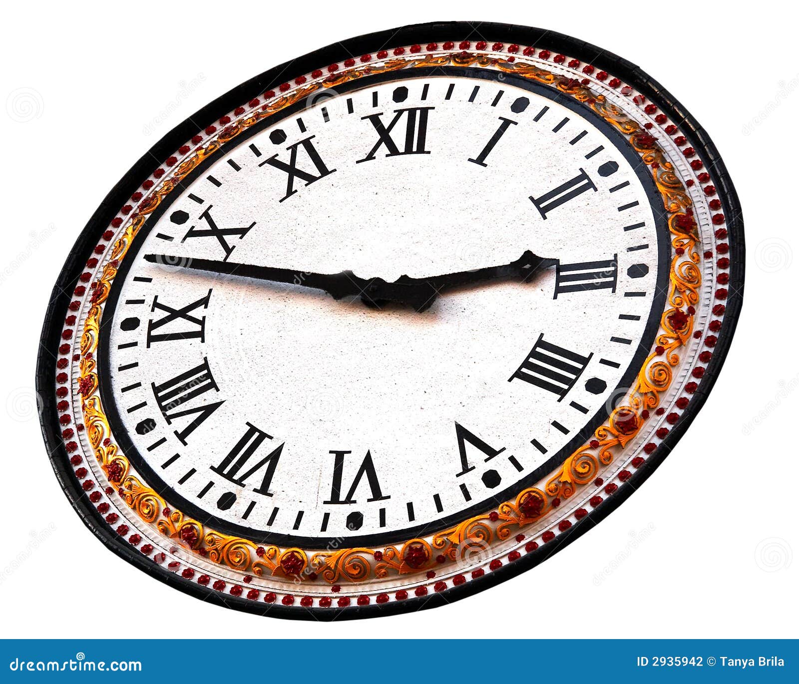 Reloj viejo foto de archivo. Imagen de antigüedad, minutos - 2935942