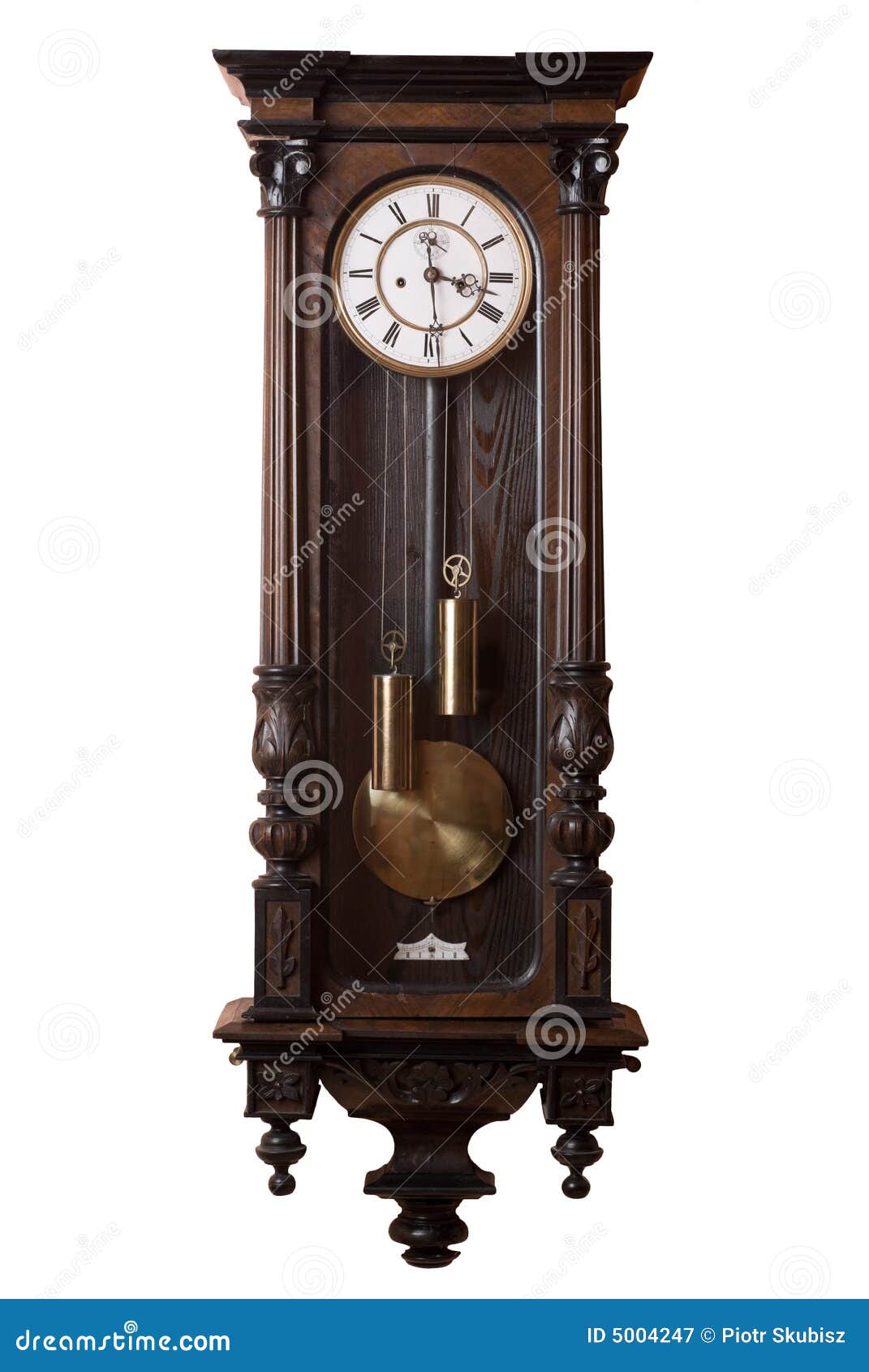 Reloj viejo. imagen de archivo. Imagen de envejecido, minuto - 5004247