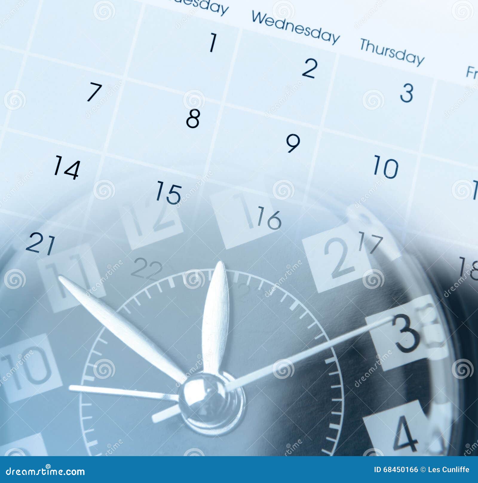 Reloj y calendario foto de archivo. Imagen de fecha, calendario - 68450166