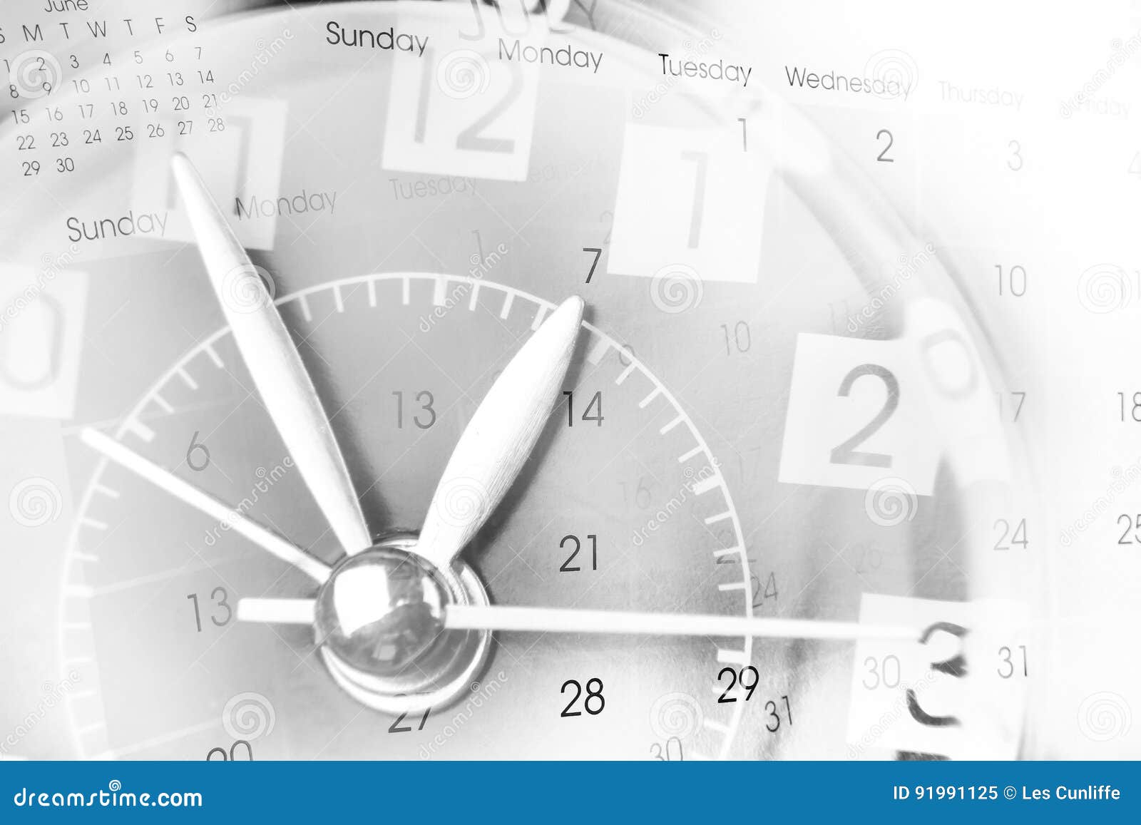 Reloj y calendarios imagen de archivo. Imagen de hora - 91991125