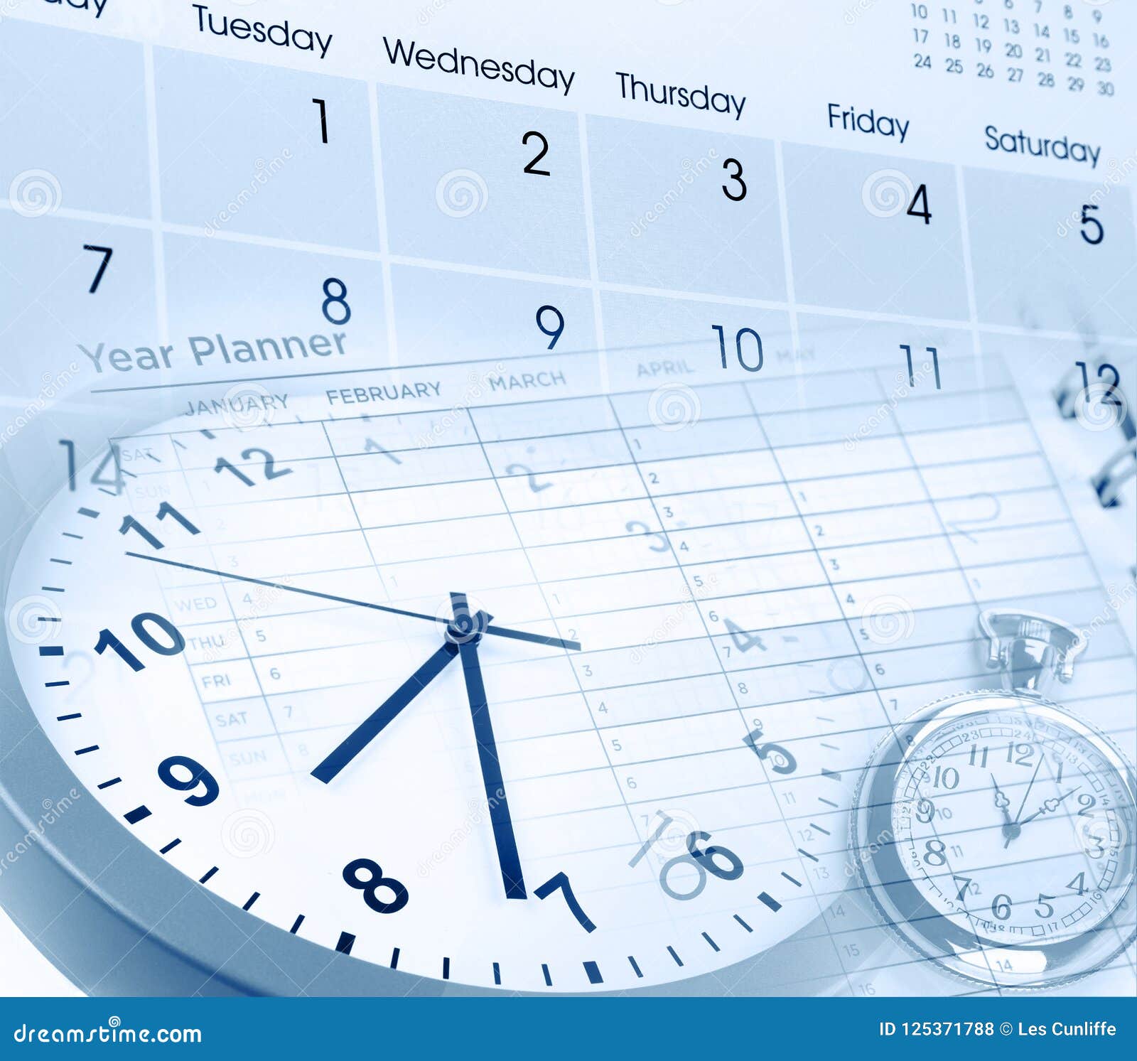 Relojes y calendarios foto de archivo. Imagen de countdown - 125371788