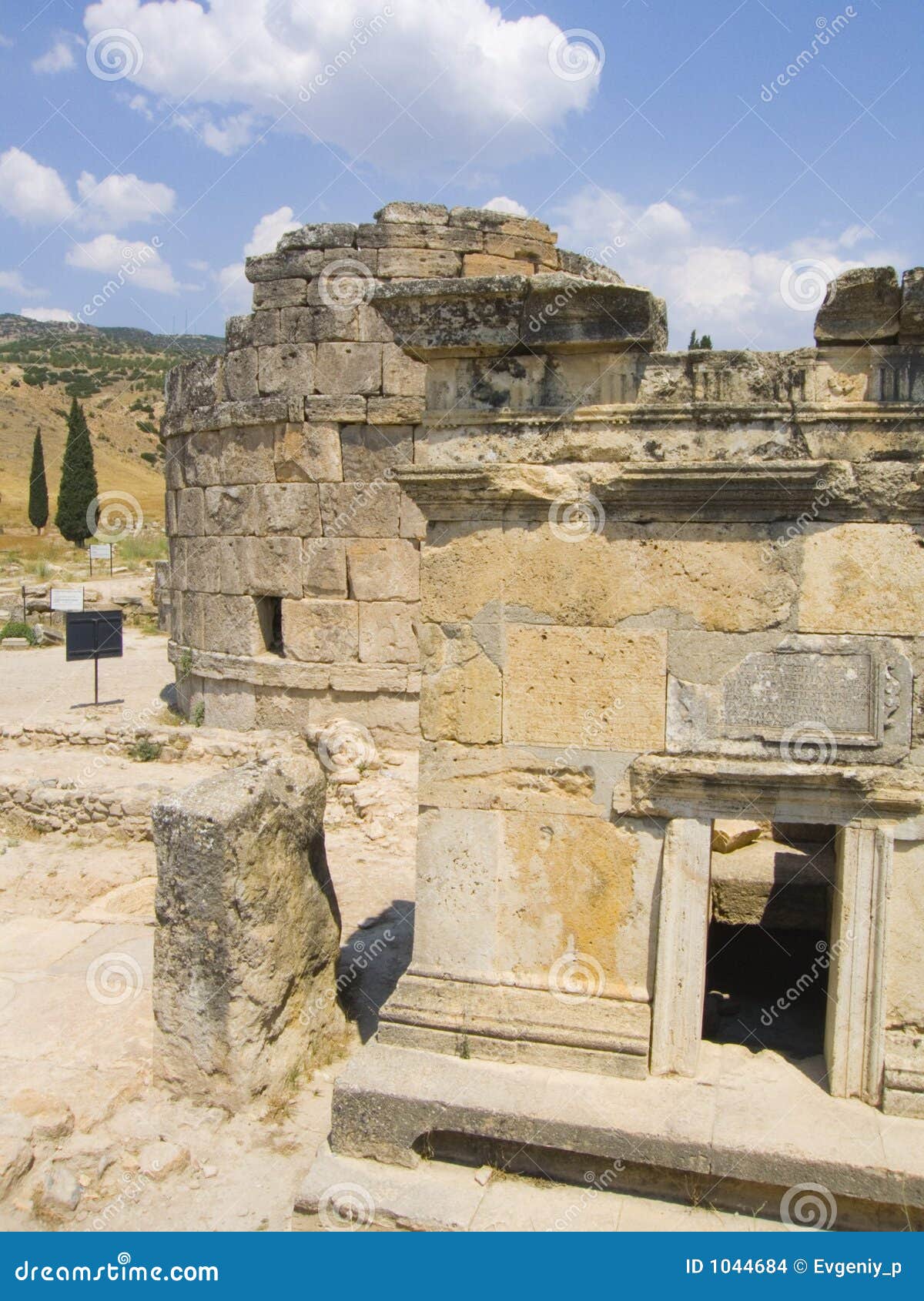 Remains of Ancient Greek Town Stock Photo - Image of ancient, holiday ...