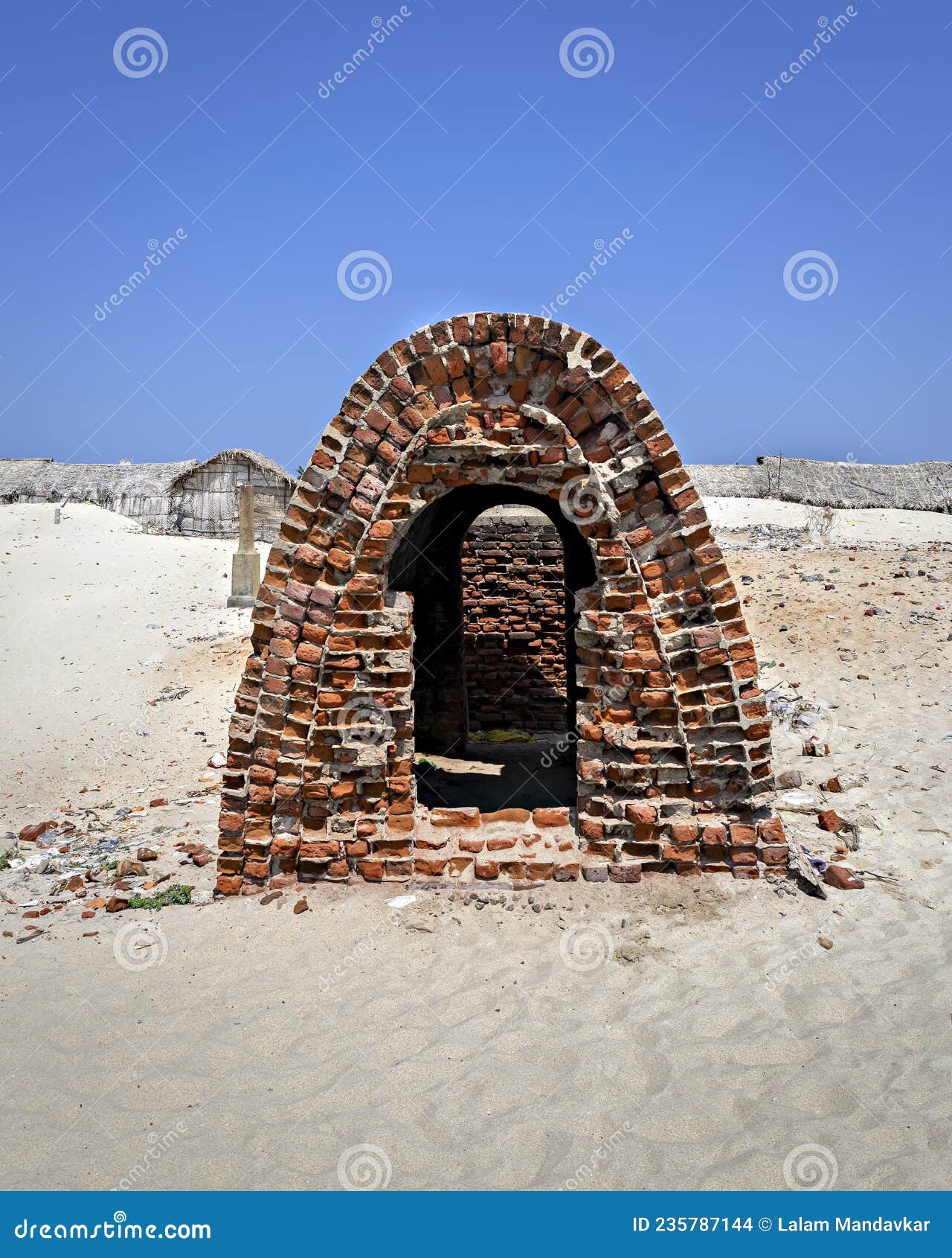 Remains of Ancient Temple that Was Washed Away in Cyclone of 1964 in ...