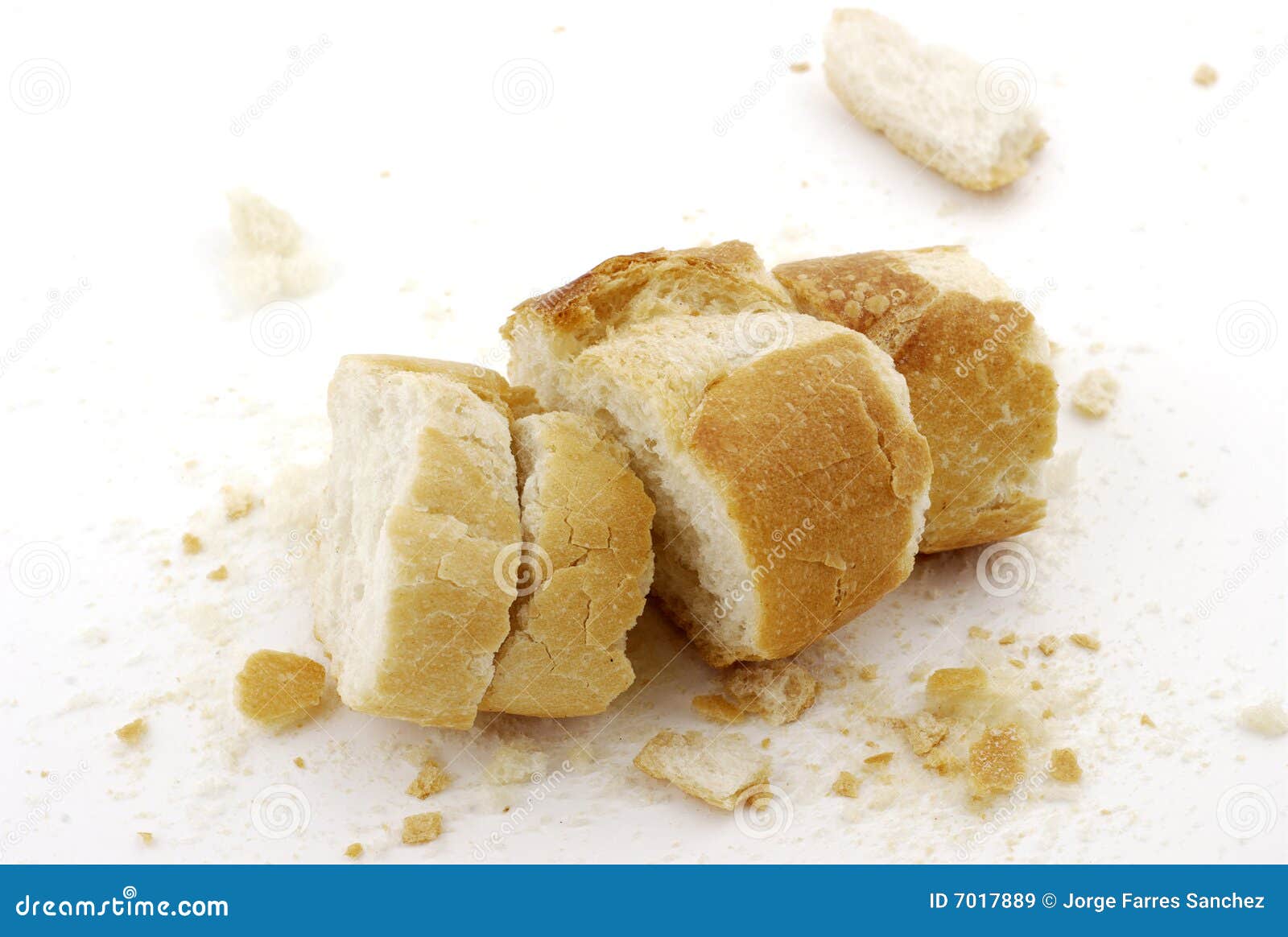 Remains of bread stock image. Image of poor, remains, white - 7017889