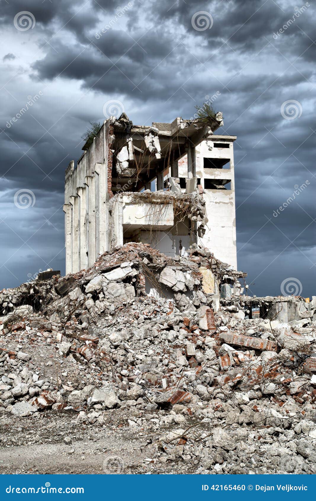 The Remains Of A Derelict Abandoned Ancient House With Antique Stone ...