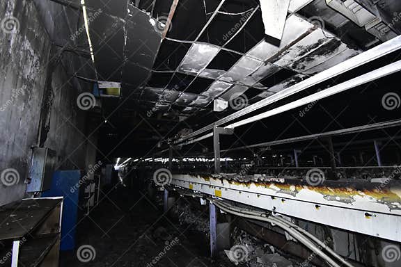 The Remains of Industrial Textile Machine Fires that Provide Iron ...