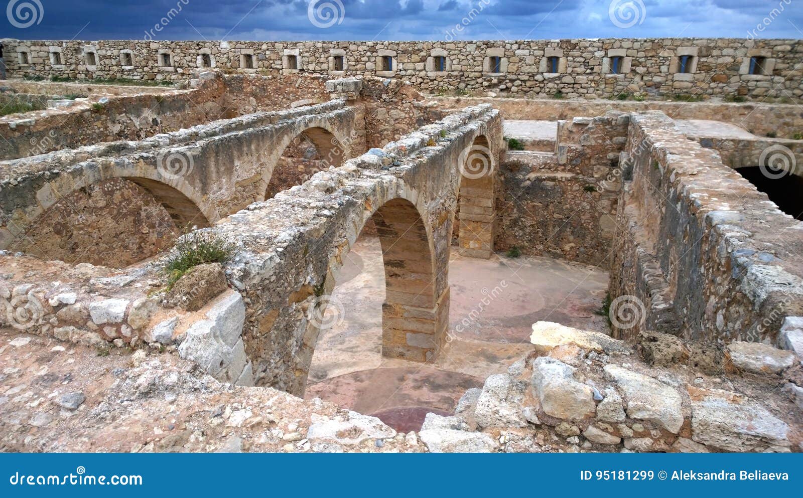 The Remains of the Protective Fortifications in the Centre of Rethymnon ...