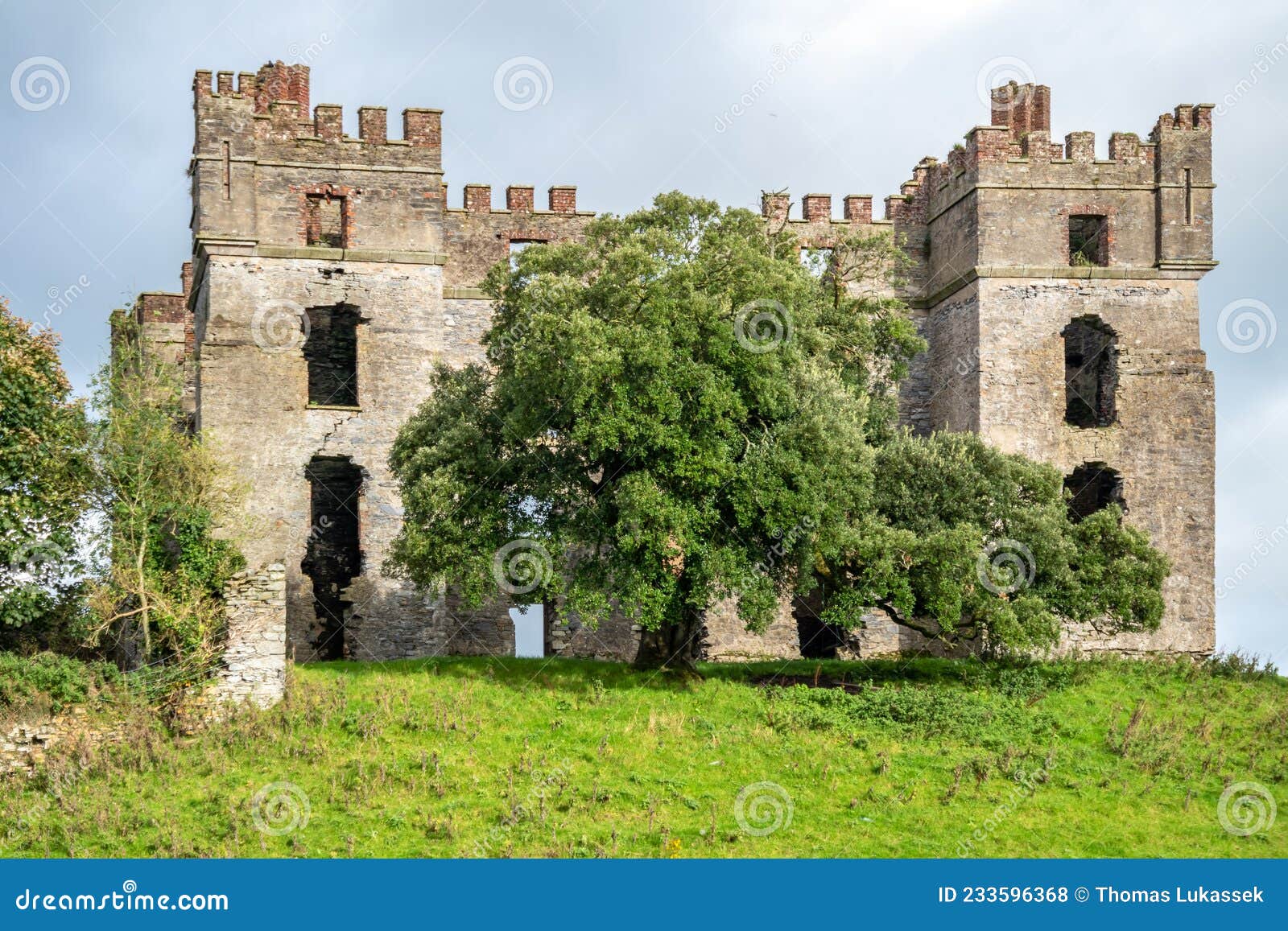 The Remains of Raphoe Castle in County Donegal - Ireland Stock Photo ...