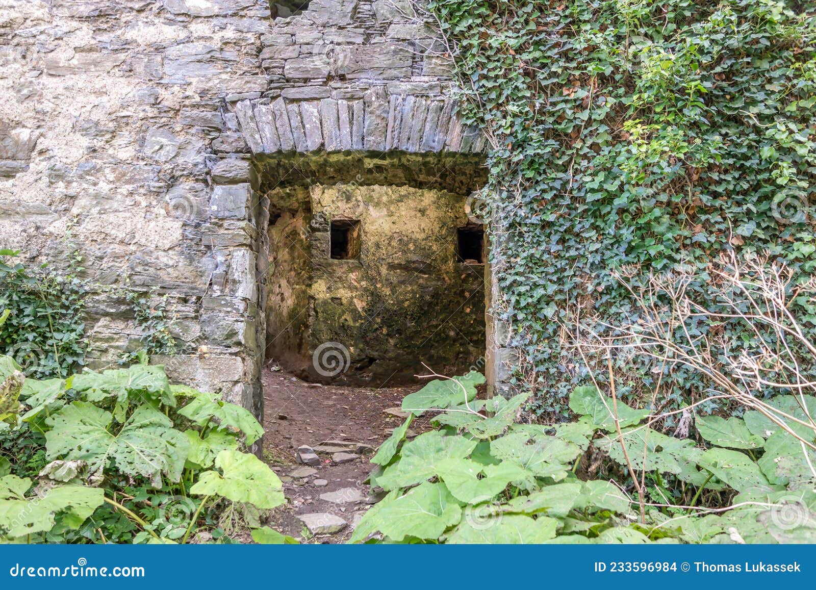 The Remains of Raphoe Castle in County Donegal - Ireland Stock Photo ...