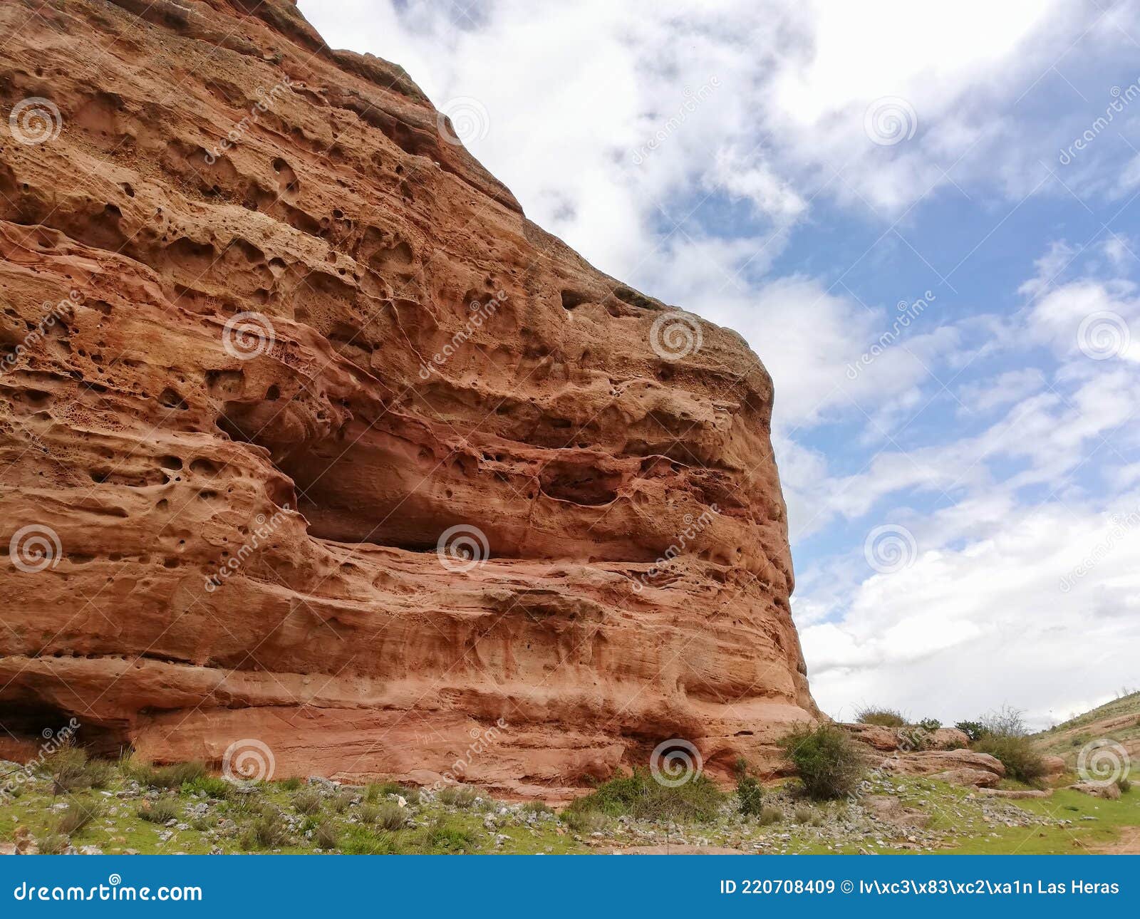 Remains of a Ruined Roman Civilization Stock Image - Image of ...