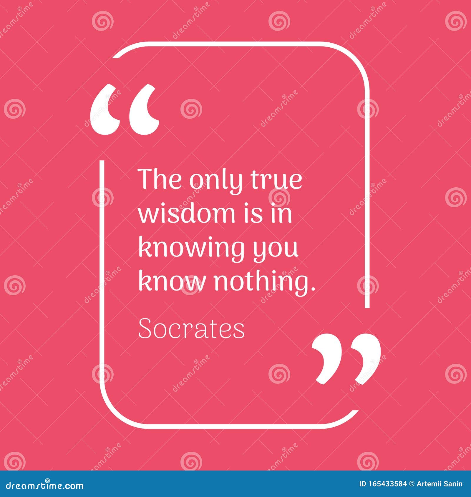 Remark Quote Text Box Poster Template Concept. Citation Frame Stock ...