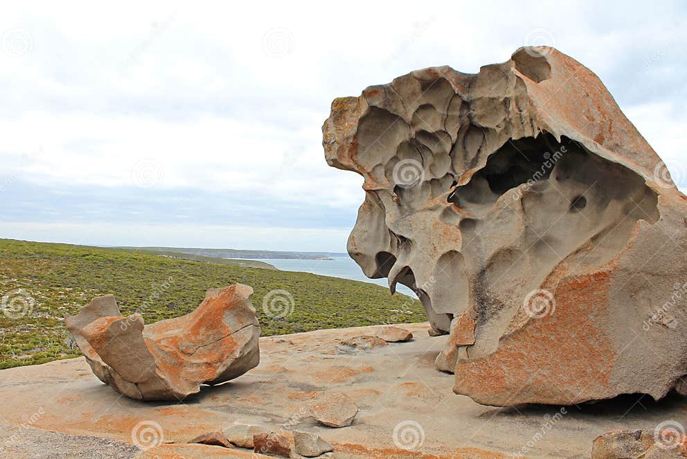 Remarkable Rocks in Australia Stock Photo - Image of coastal ...