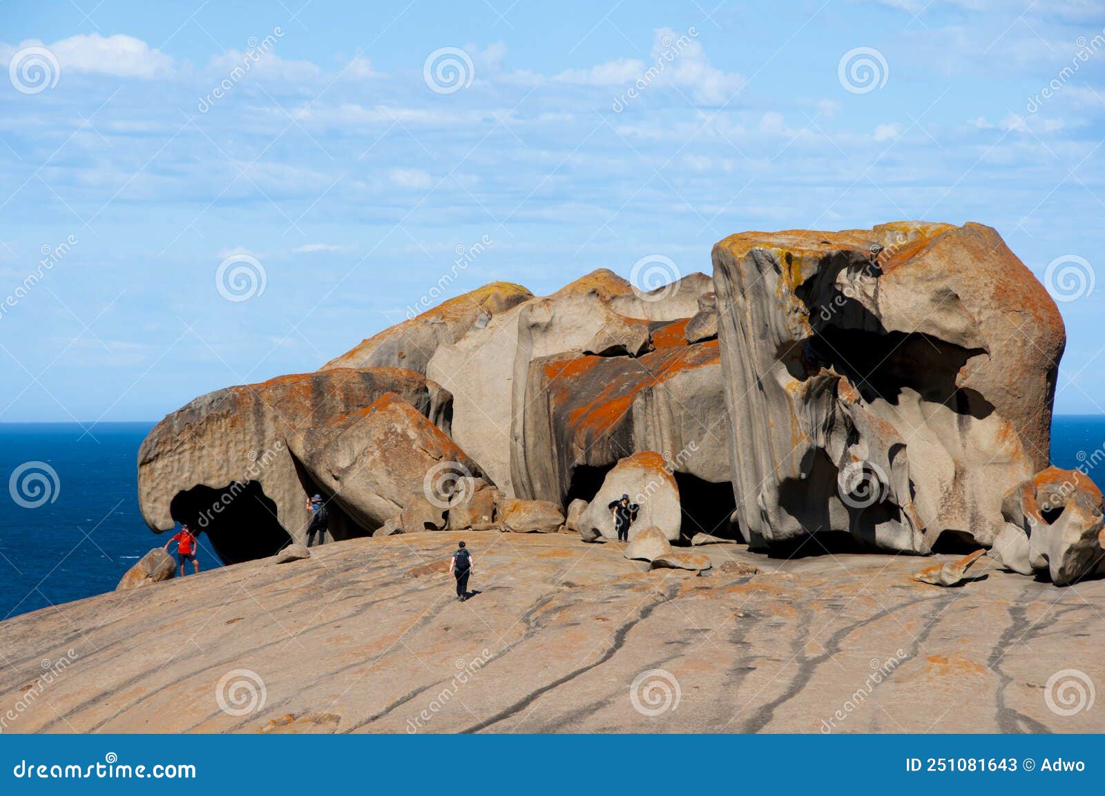 Remarkable Rocks editorial stock photo. Image of tourism - 251081643