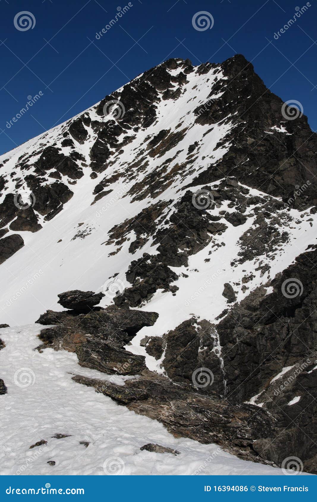 Remarkables mountain peak stock photo. Image of view - 16394086
