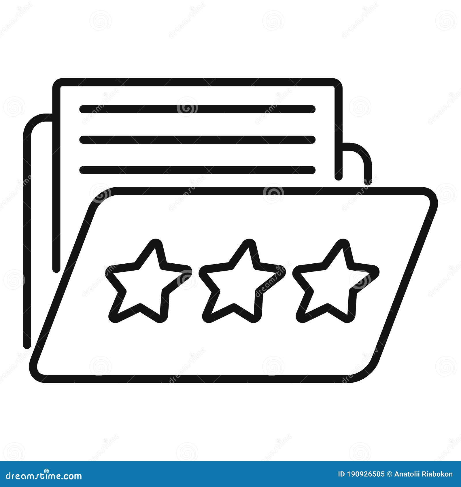 Remarketing Star Folder Icon, Outline Style Stock Vector - Illustration ... Remarketing Star Folder Icon, Outline Style Stock Vector - Illustration ...