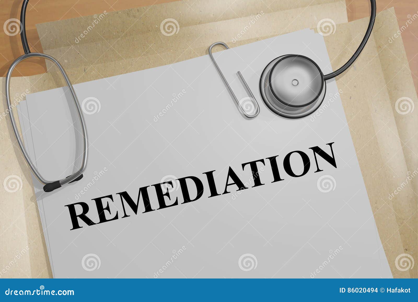 Remediation - Medical Concept Stock Illustration - Illustration of ...