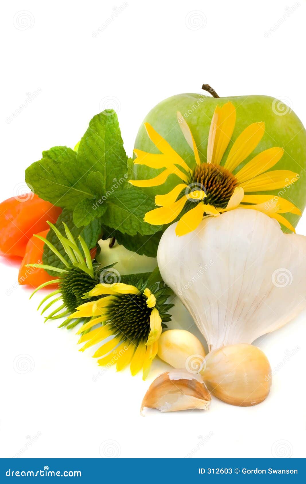 Remedy stock image. Image of vitamin, garlic, fruit, diet - 312603