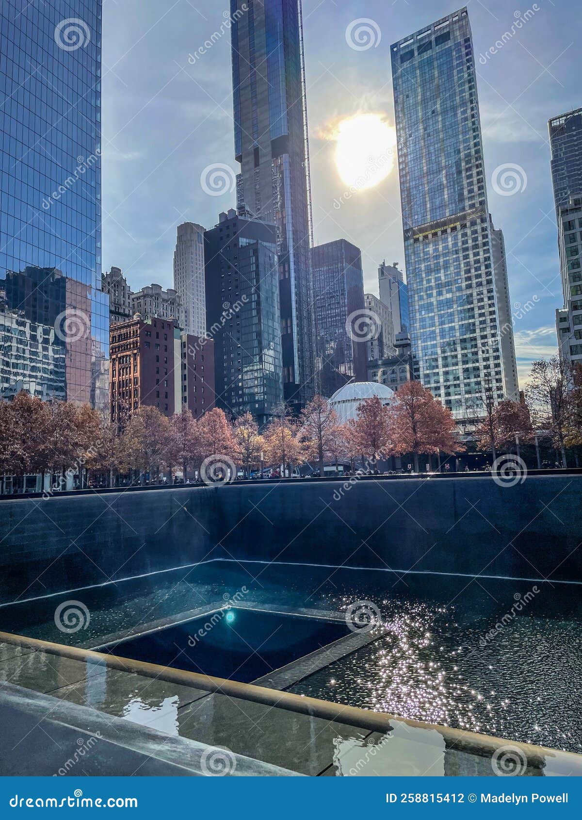 Remember editorial photography. Image of skyscrapers - 258815412