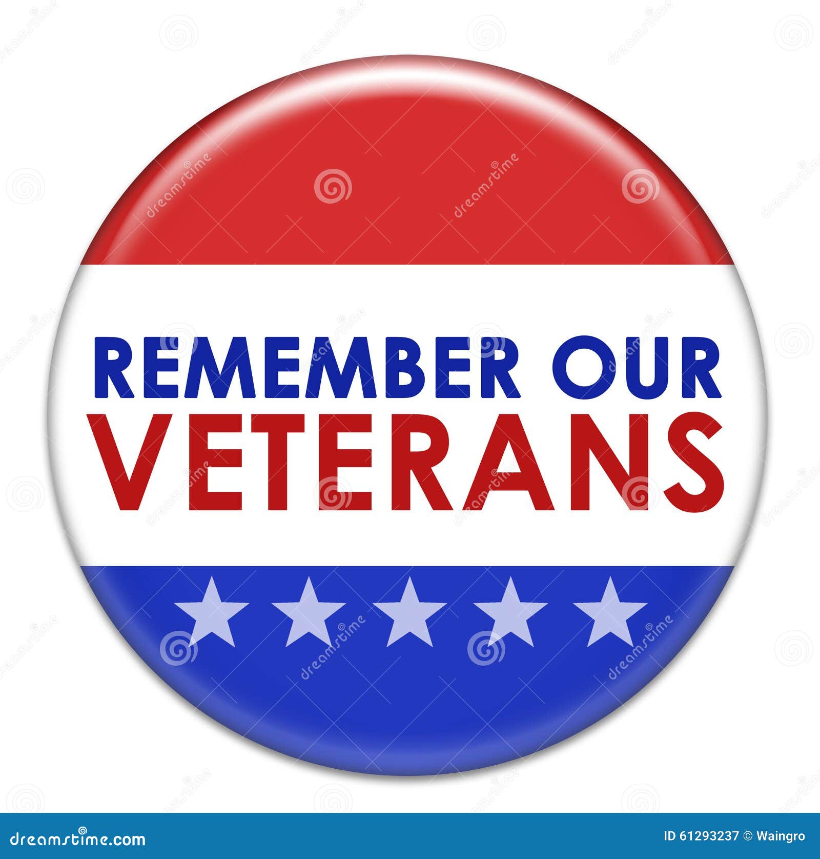 Remember our Veterans icon stock illustration. Illustration of memorize ...