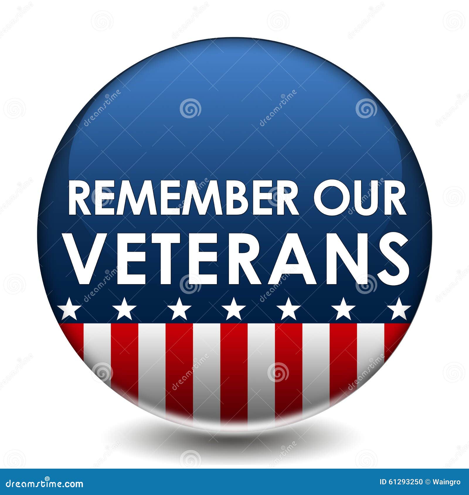 Remember our Veterans stock illustration. Illustration of army - 61293250
