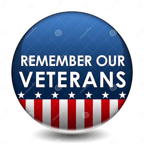Remember our Veterans stock illustration. Illustration of army - 61293250