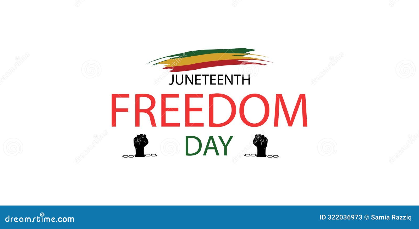 Remembering Juneteenth a Day of Unity and Freedom Stock Vector ...