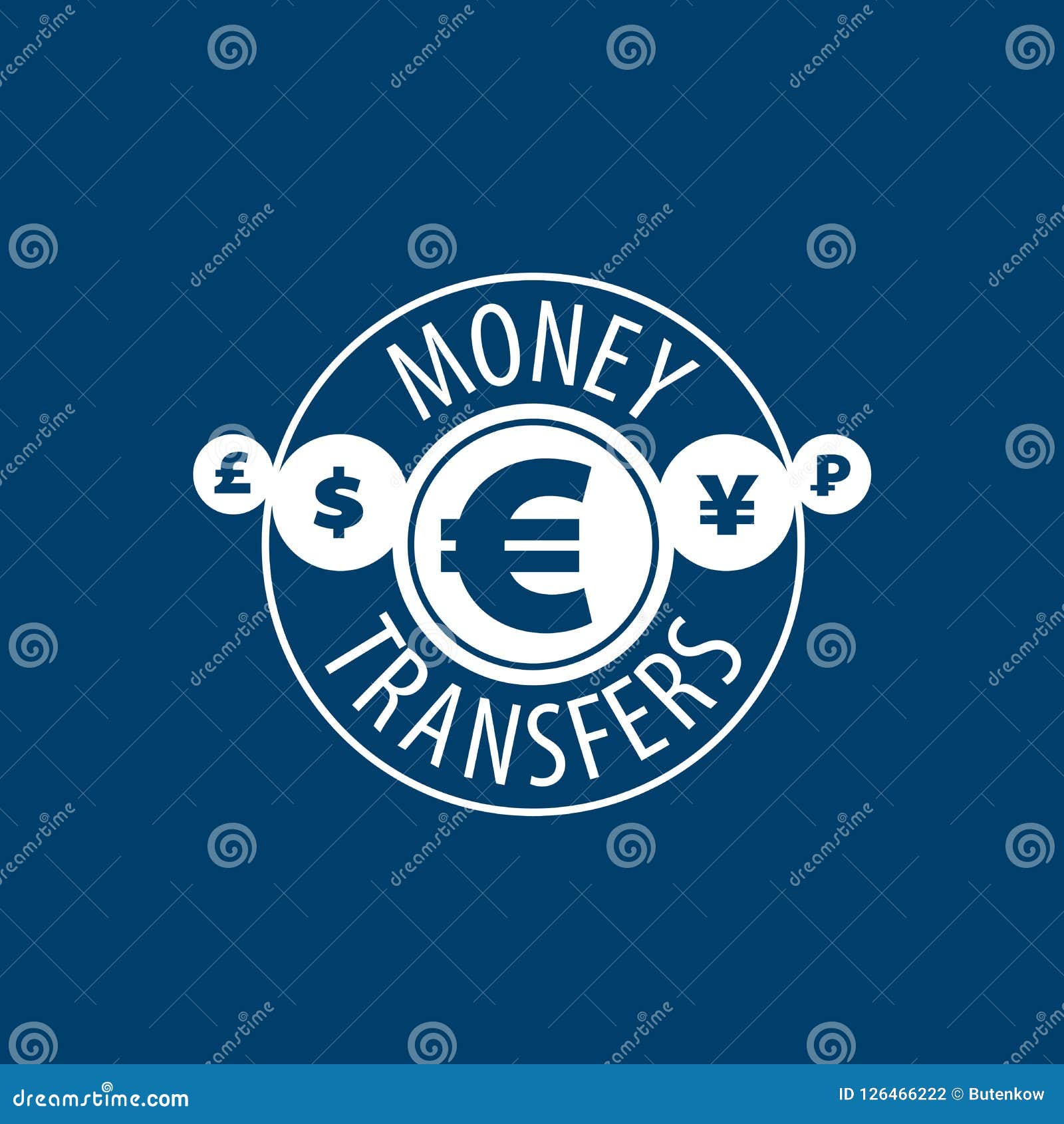 Remesas Del Logotipo Del Vector Ilustración del Vector - Ilustración de ...