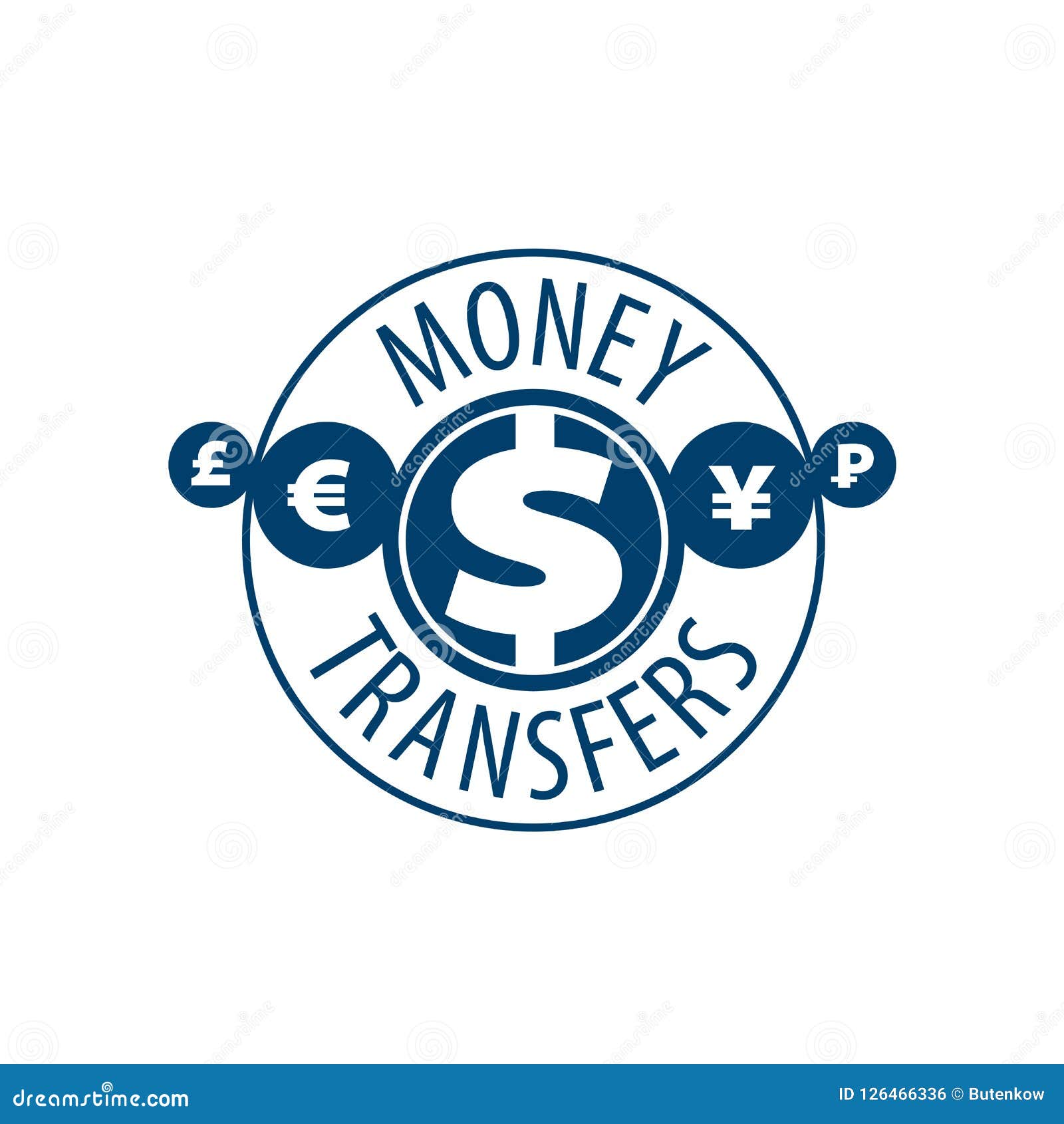 Remesas Del Logotipo Del Vector Ilustración del Vector - Ilustración de ...