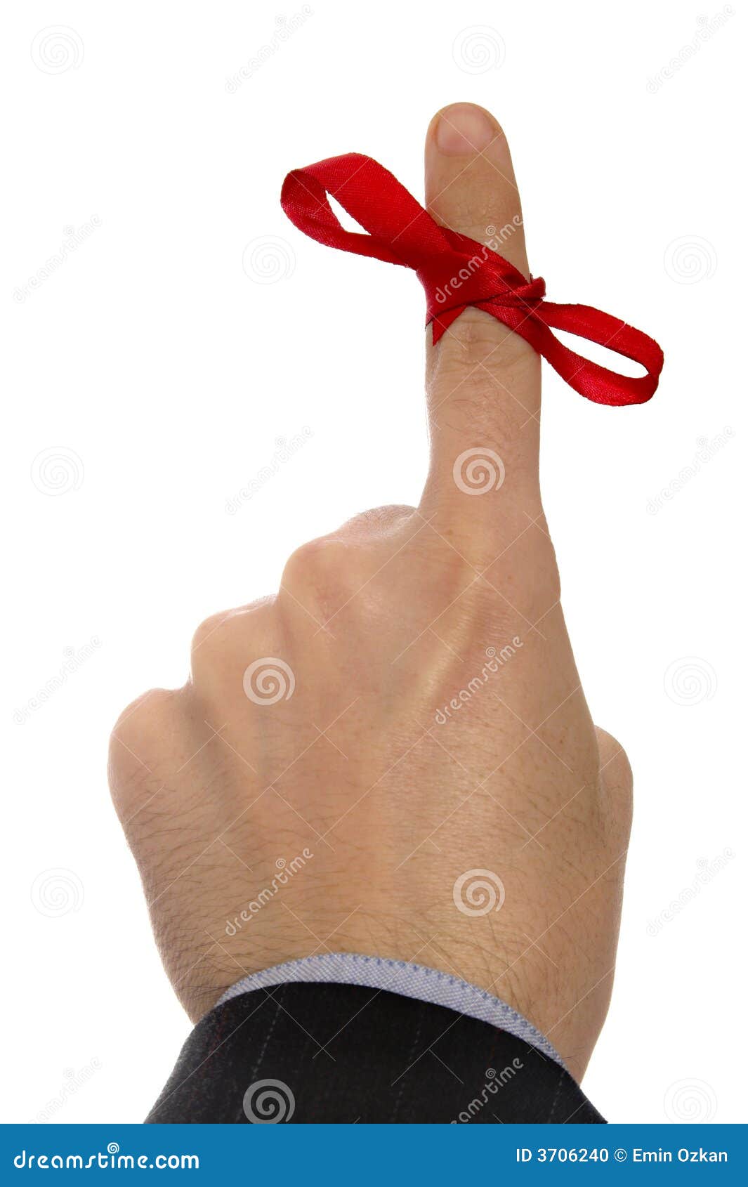 Reminder stock photo. Image of knot, businessman, remember - 3706240