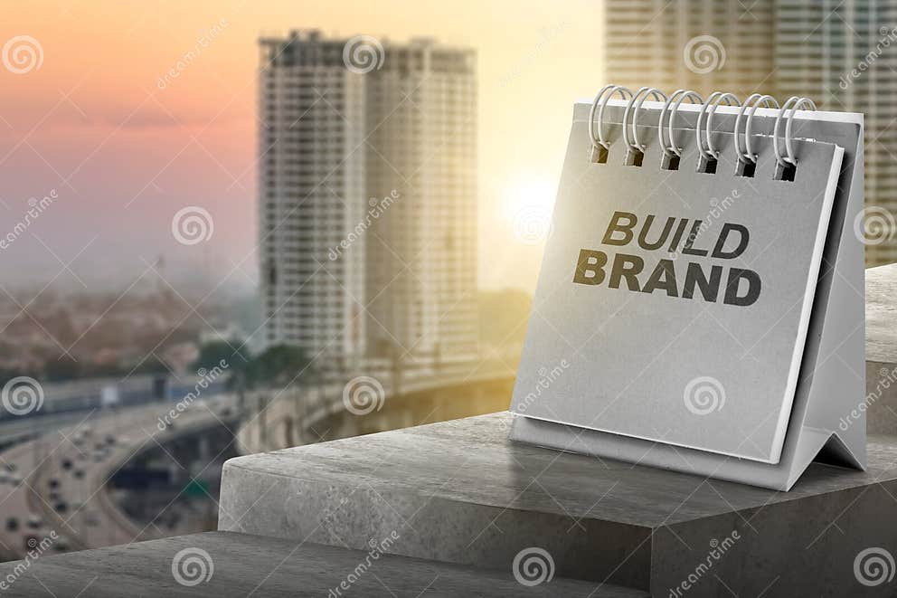 Reminder with Build Brand Text Stock Image - Image of brand, technology ...