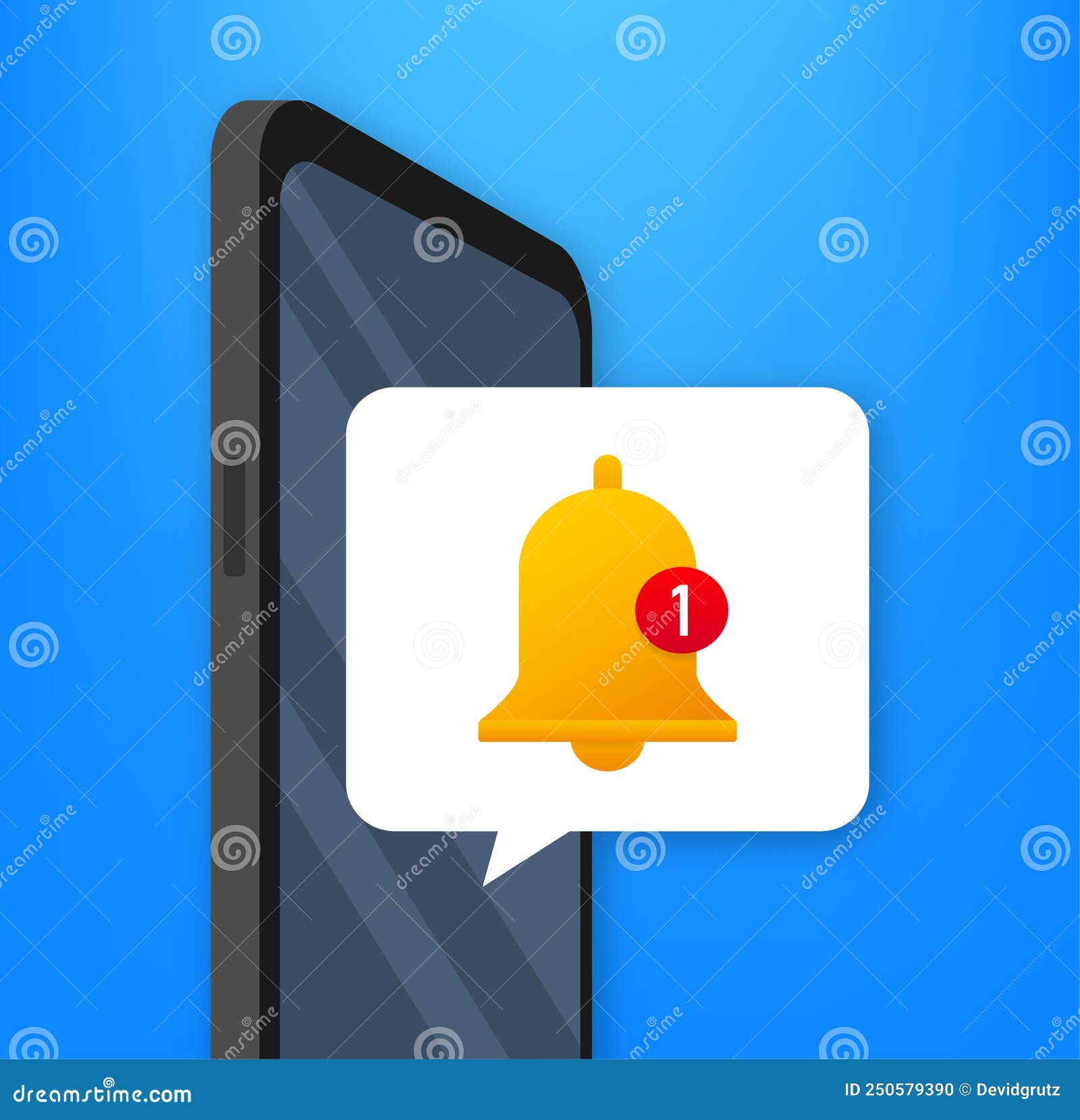 Reminder. Calendar Deadline. Alert Message. Vector Stock Illustration ...