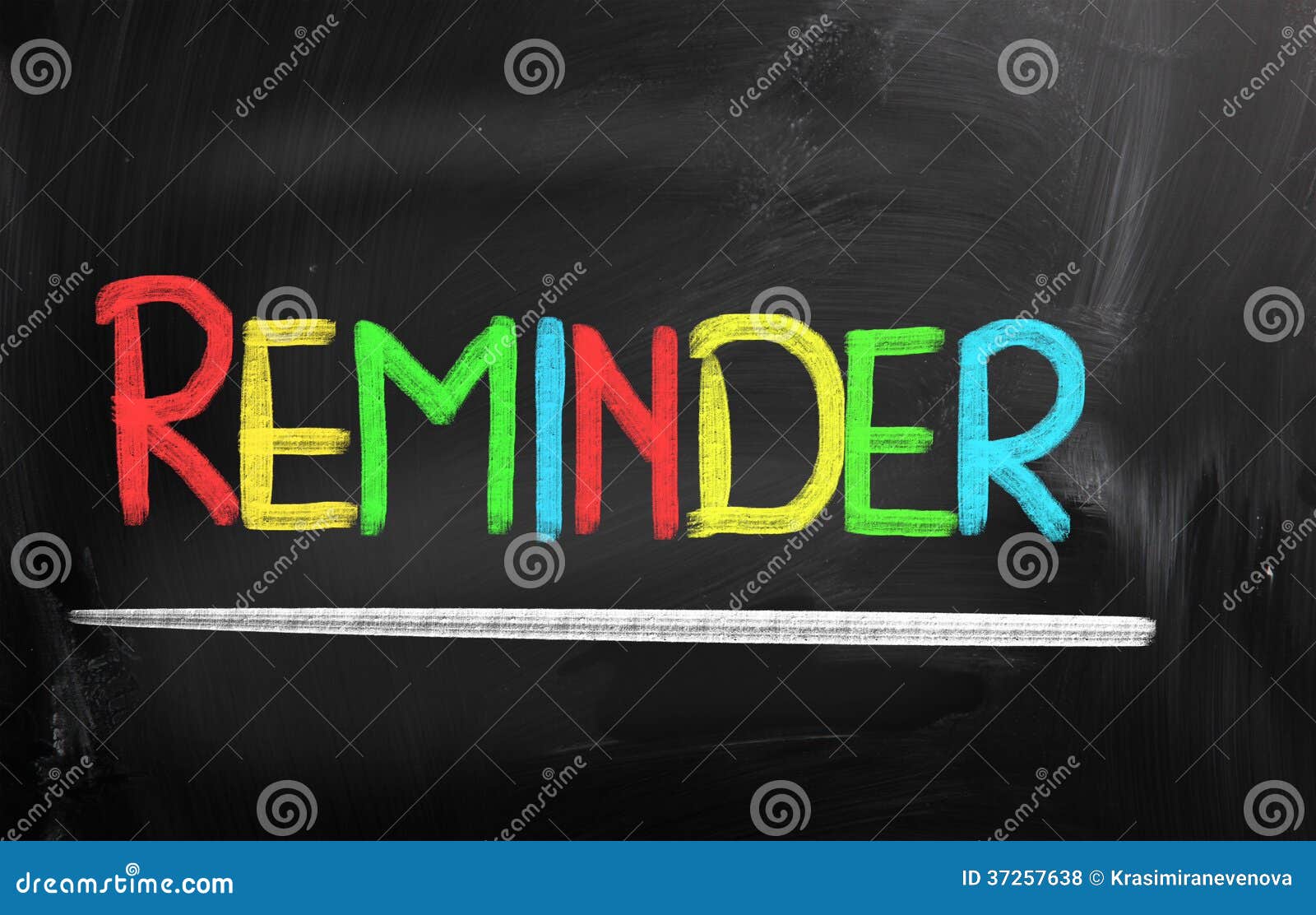 Reminder Concept stock photo. Image of alert, contemplation - 37257638