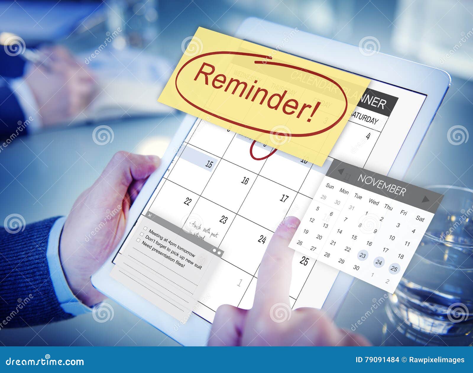 Reminder Important Memo Memory Notice Text Concept Stock Photo - Image ...
