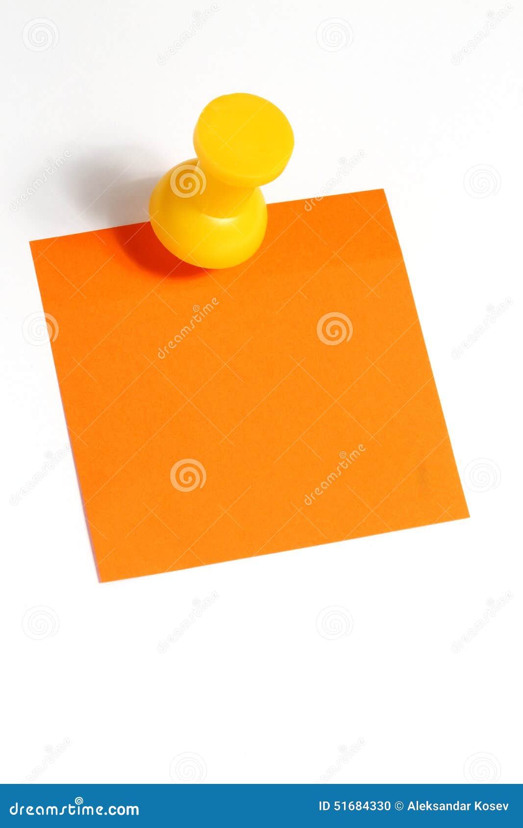 Reminder note stock photo. Image of white, hanging, yellow - 51684330