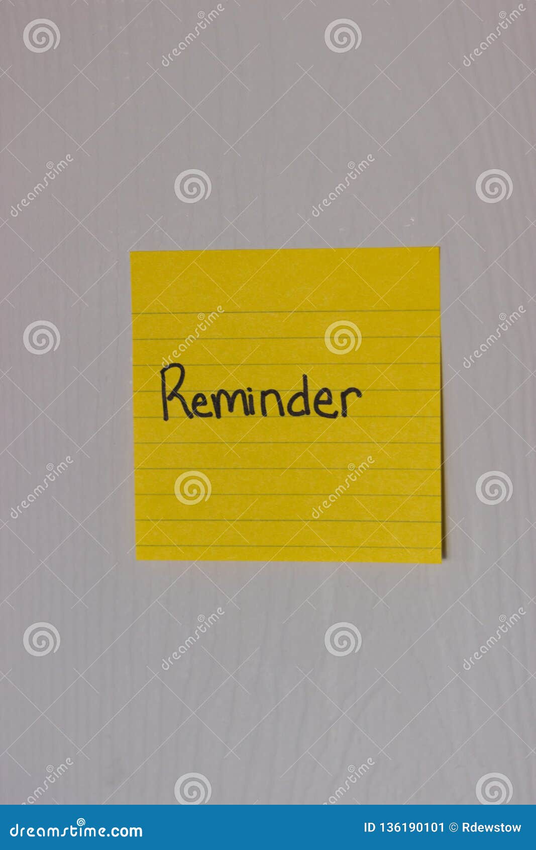 Reminder note stock image. Image of yellow, forget, reminder - 136190101