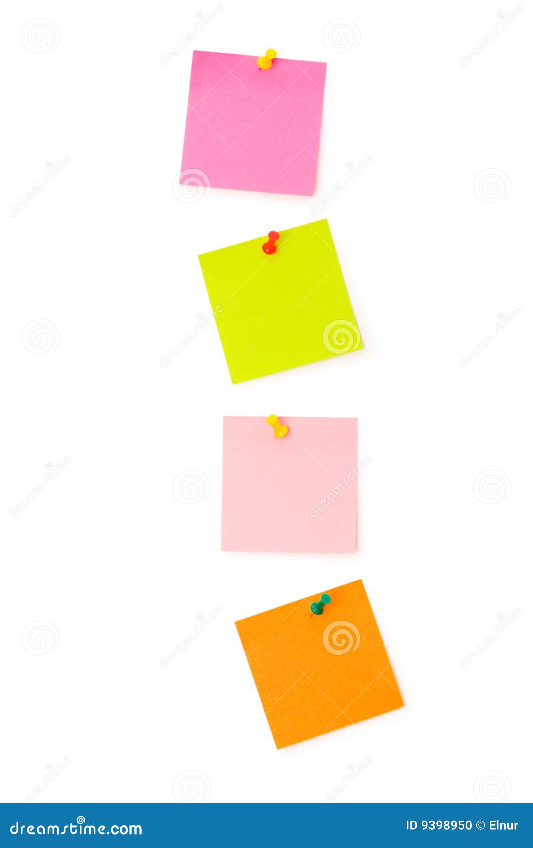 Reminder notes isolated stock photo. Image of reminder - 9398950