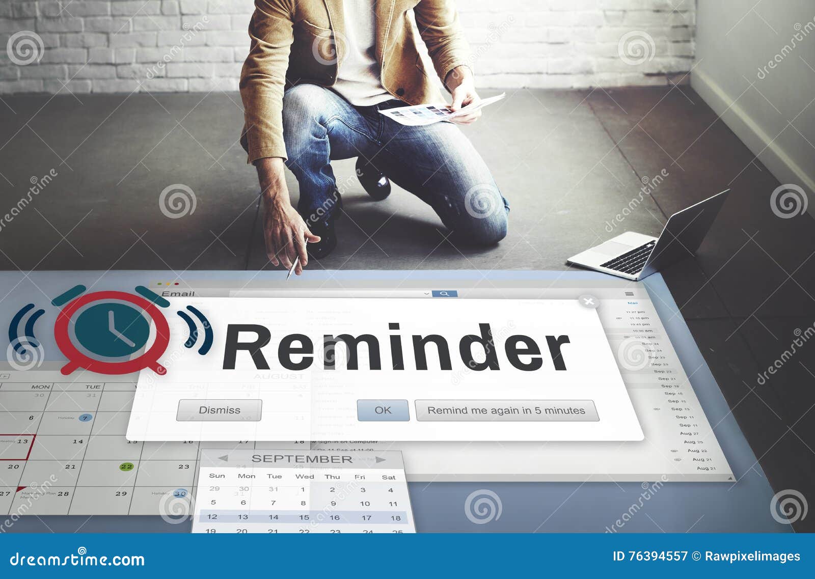 Reminder Planner Calendar Event Concept Stock Image - Image of march ...