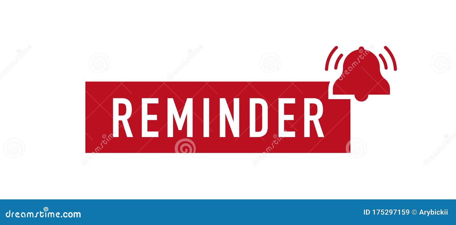 Reminder Square Sticker. Vector Illustration Stock Vector ...