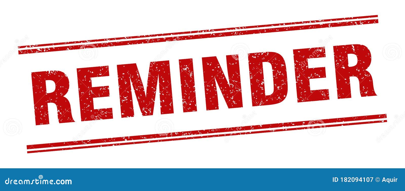 Reminder Stamp. Reminder Square Grunge Sign Stock Vector - Illustration ...