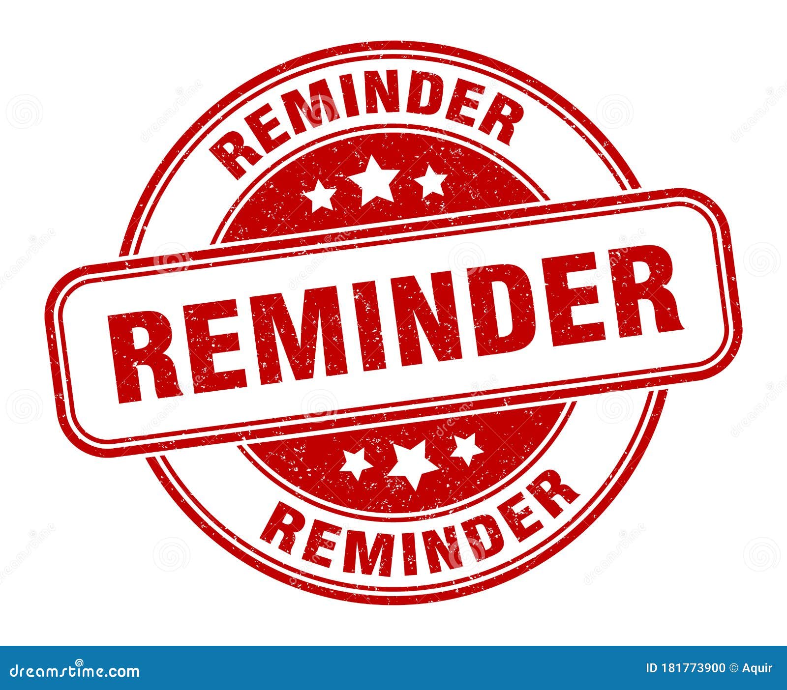 Reminder Stamp. Reminder Round Grunge Sign Stock Vector - Illustration ...