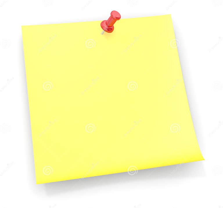 Reminder Sticky Note stock illustration. Illustration of message - 22406479