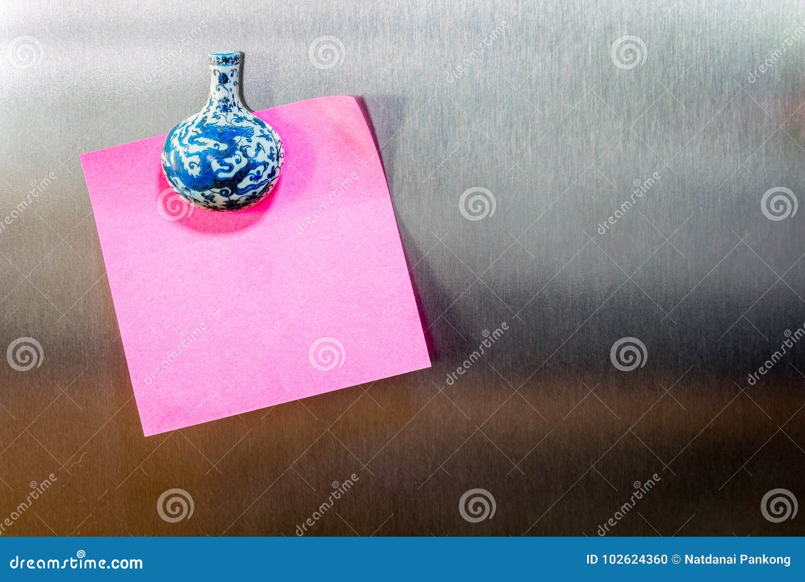 Reminder Sticky Note on Refrigerator Stock Photo - Image of ...