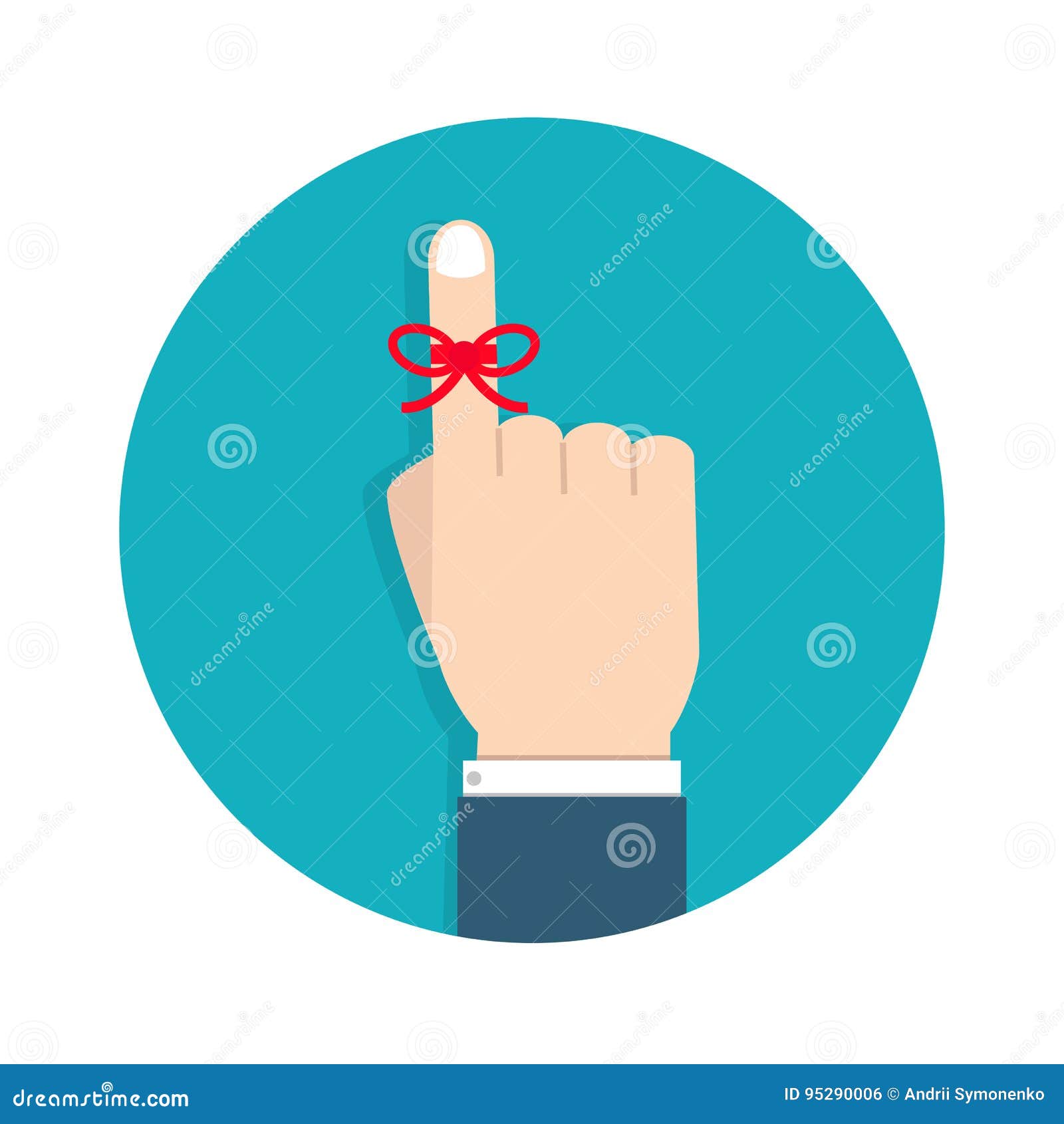 String Finger Clipart